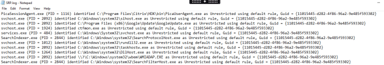 Implementing Software Restriction Policy